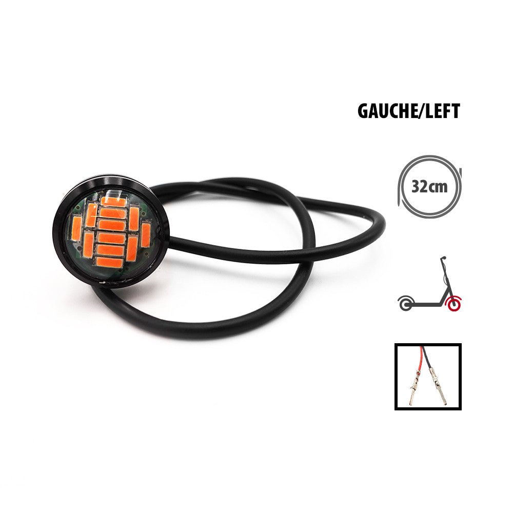 LED Clignotant Avant Gauche Pour Trottinette lectrique Pas Cher led-clignotant-avant-gauche-pour-trottinette-lectrique-pas-cher