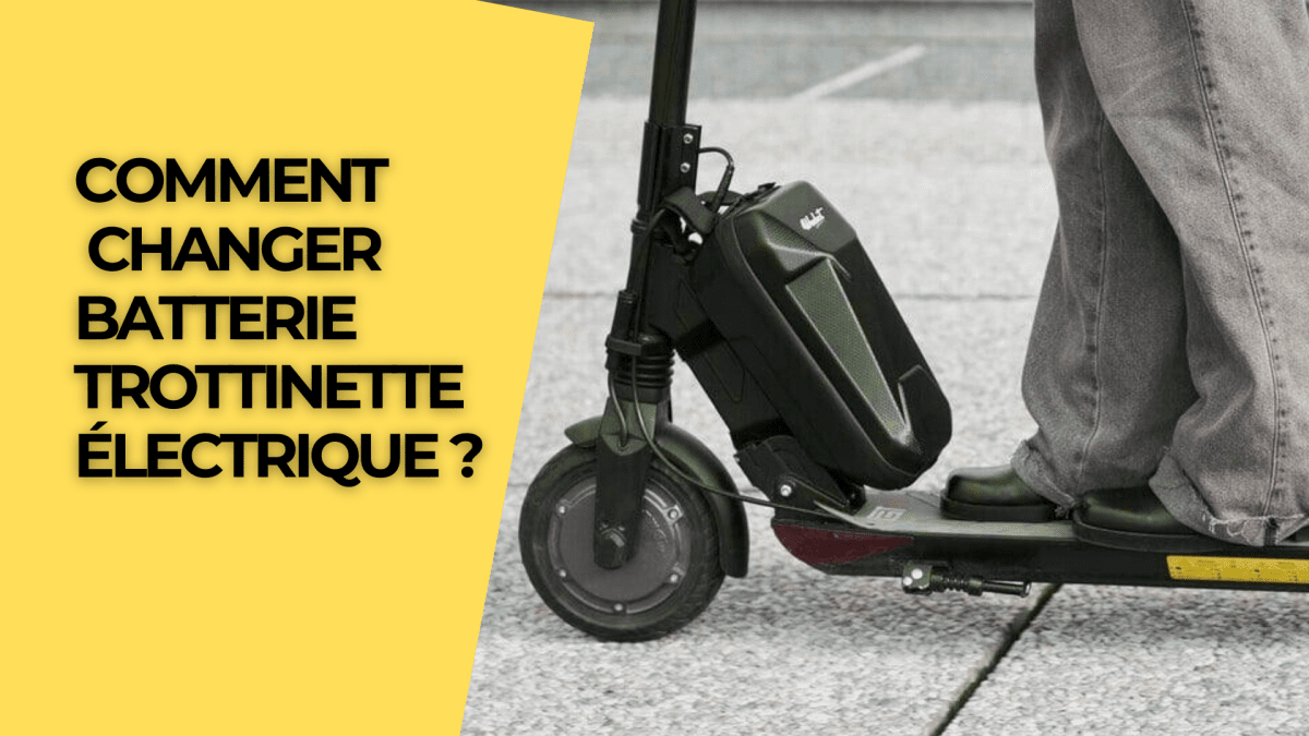 Onze tutorials om de batterij van de elektrische scooter te vervangen