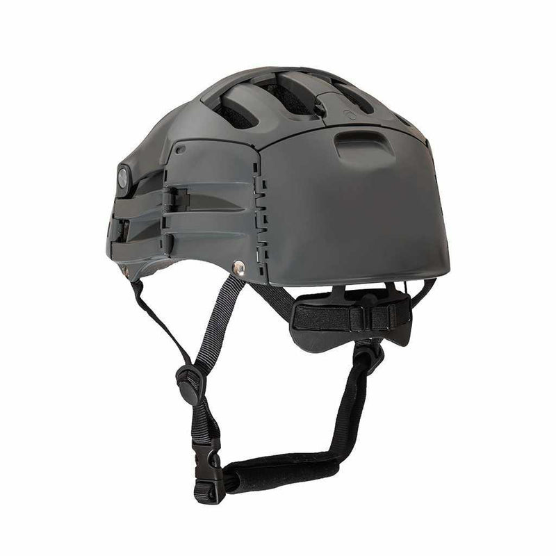 Overade Plixi Fit Gray Folding Bike Helmet - Foldable and Compact