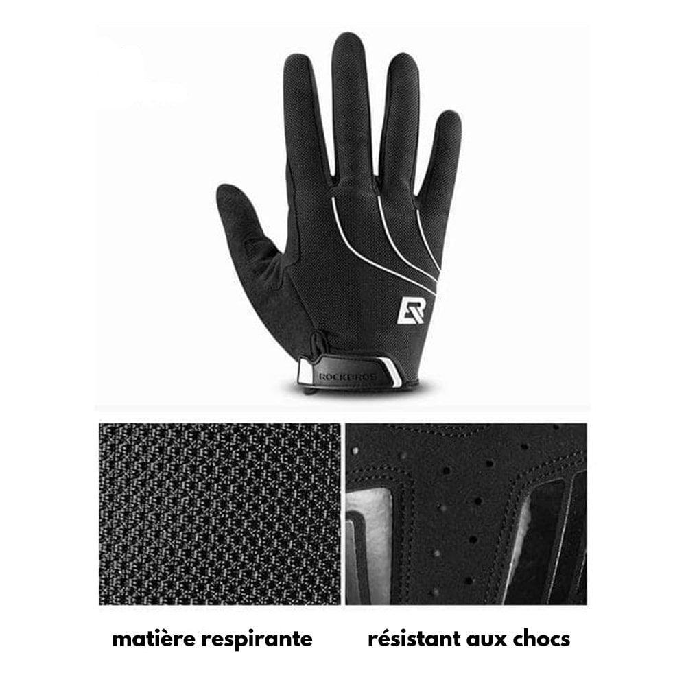 Gants de Vélo Spandex Pas Cher - Coupe du vent et antichoc